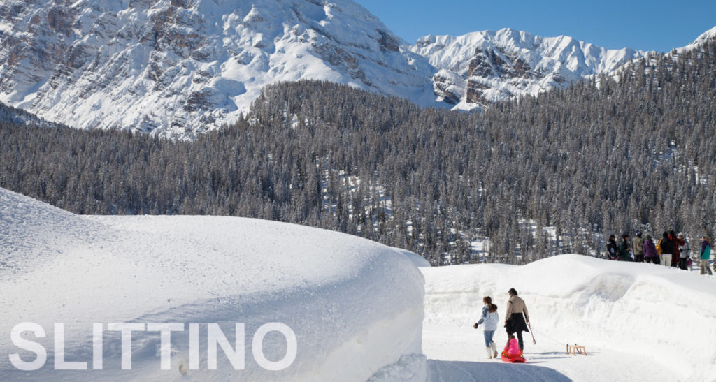 Discese con slittino - Tre Cime Dolomiti