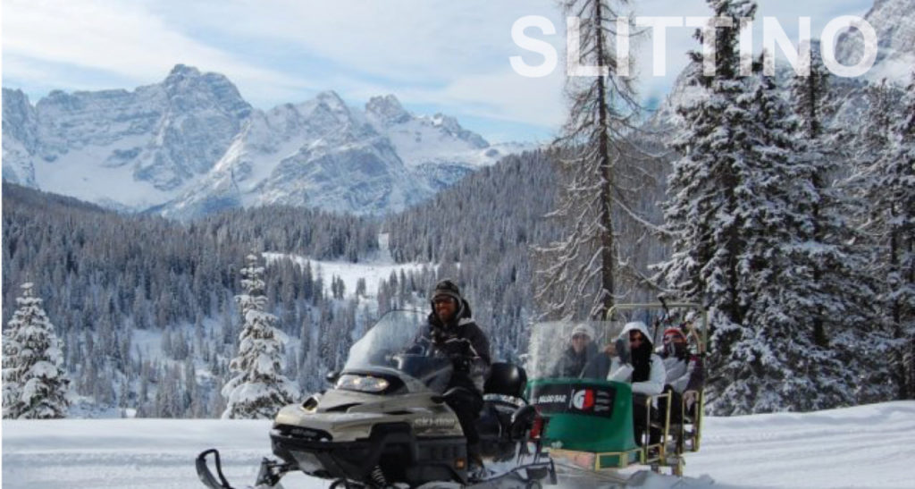 Discese con slittino - Tre Cime Dolomiti